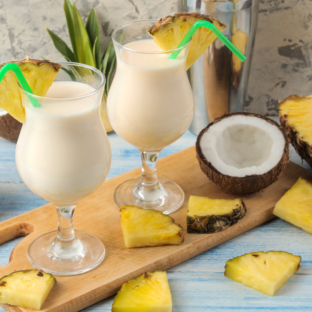 Recipe Spotlight : Homemade Pina Colada with Oya Foods Dried Pineapple ...